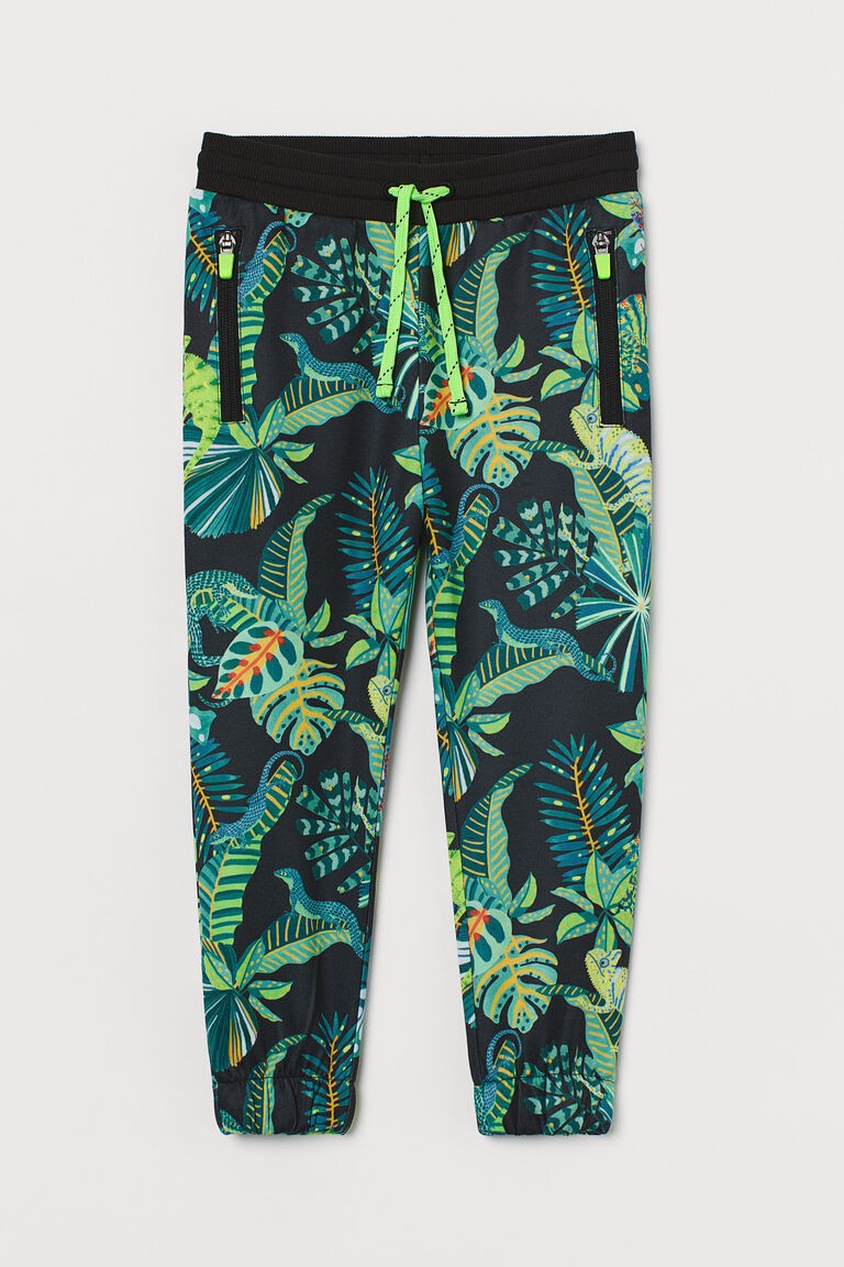 Patterned joggers