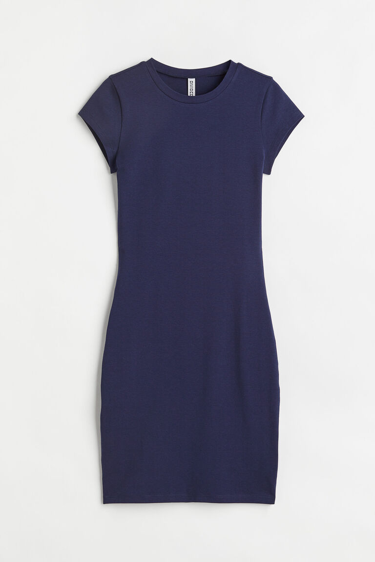 Cotton bodycon dress