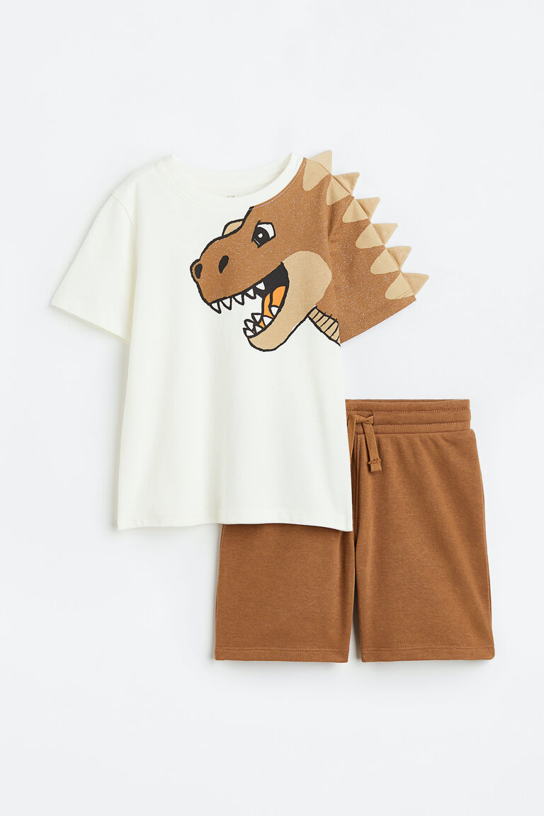 2-piece appliquéd set