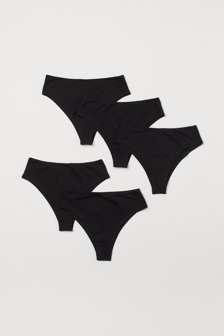 5-pack Brazilian briefs