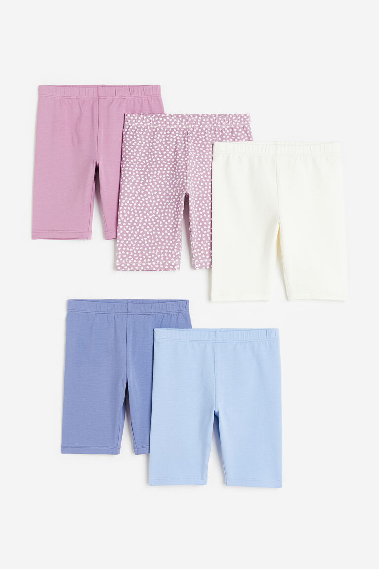 5-pack cotton cycling shorts