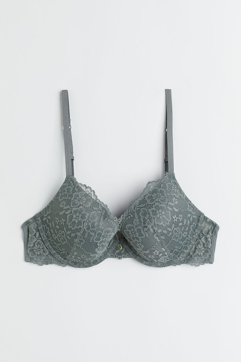 Lace push-up bra