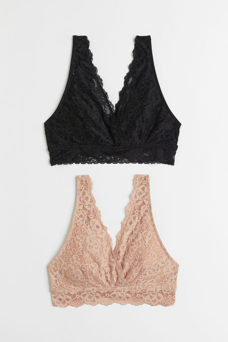 MAMA 2-pack lace nursing bras