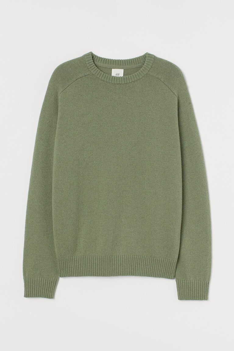 Wool-blend jumper