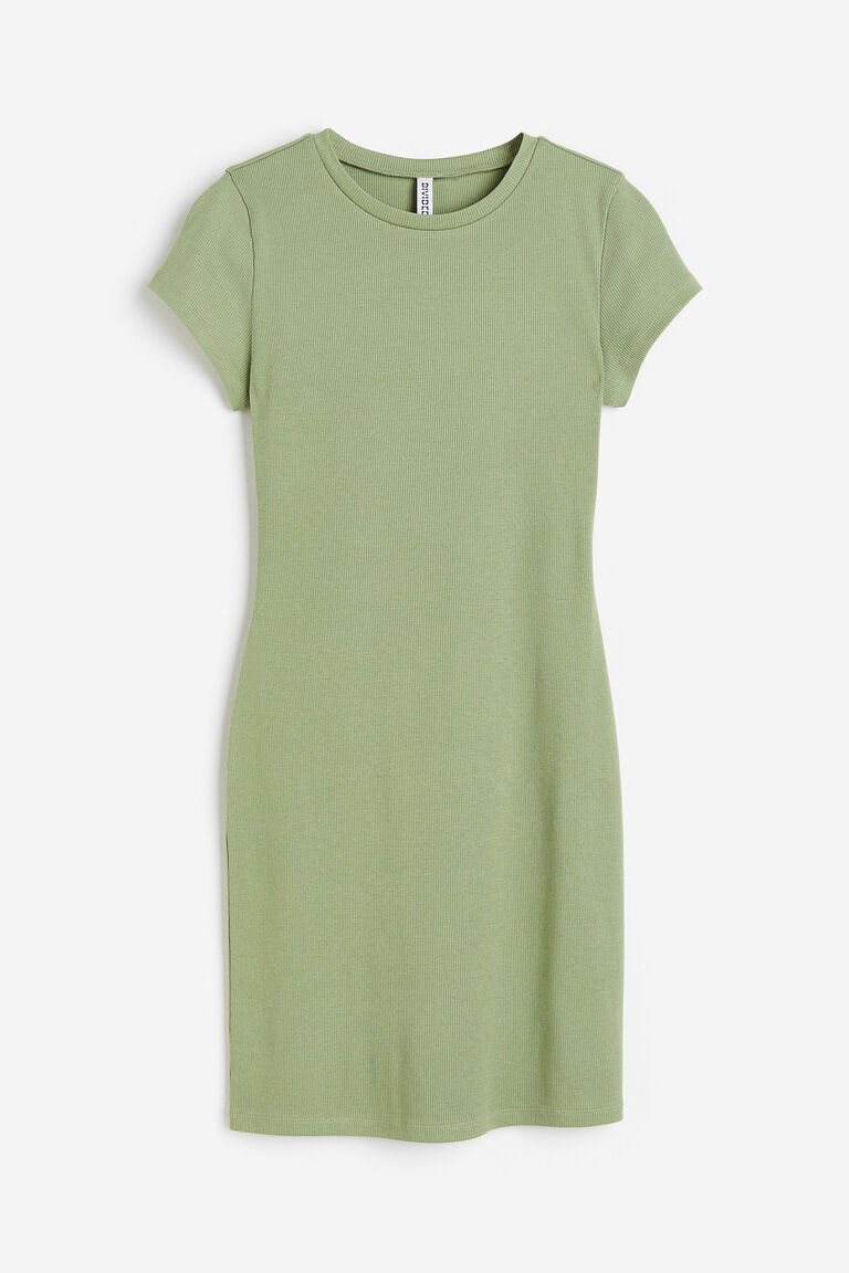 Cotton bodycon dress